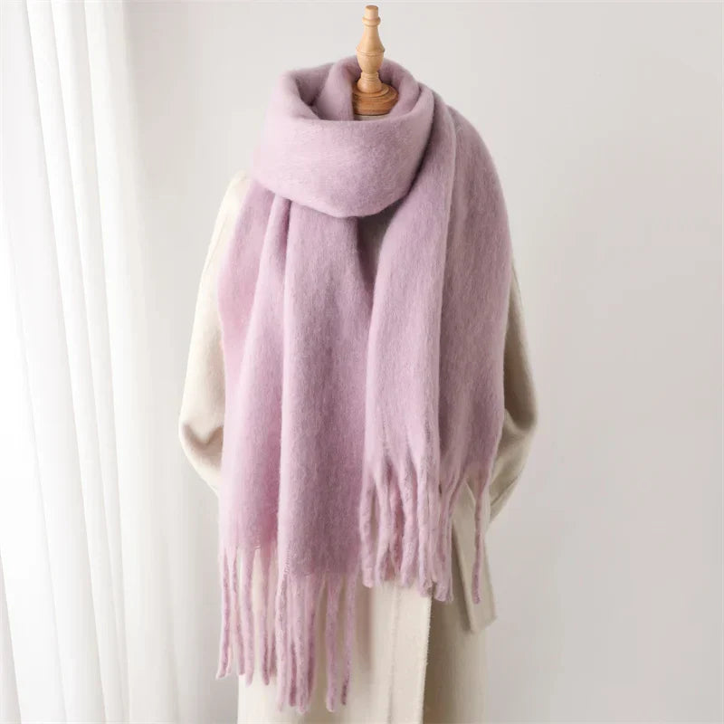 Chunky Scarf | Large | Tassel | Winter Scarf | Scarves for Women ...